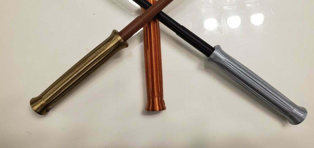 Free STL file Collapsing Wand 🚗・3D print design to download・Cults