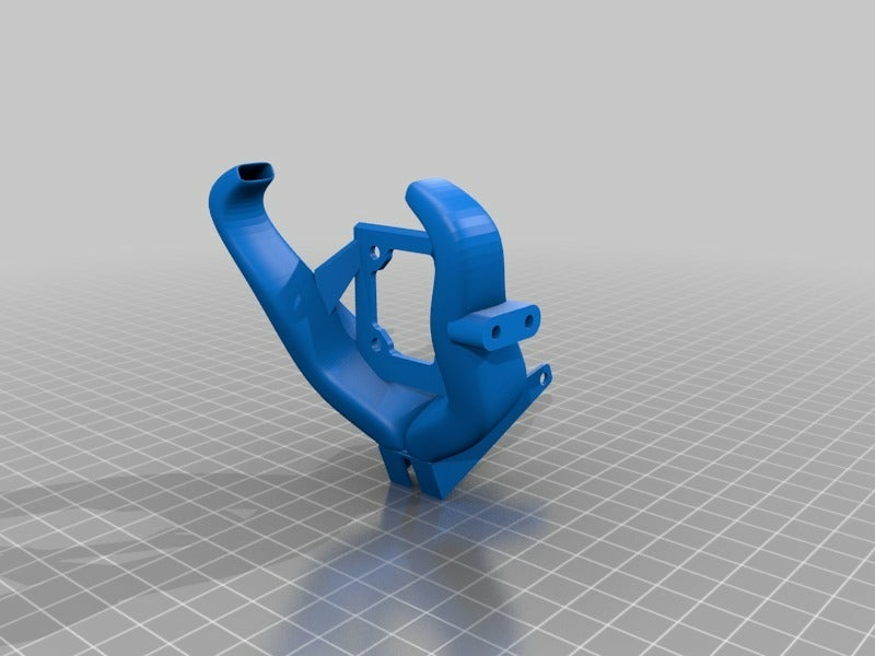 Free STL file Radial Fan Fang - Dual Extruder・Object to download and to ...