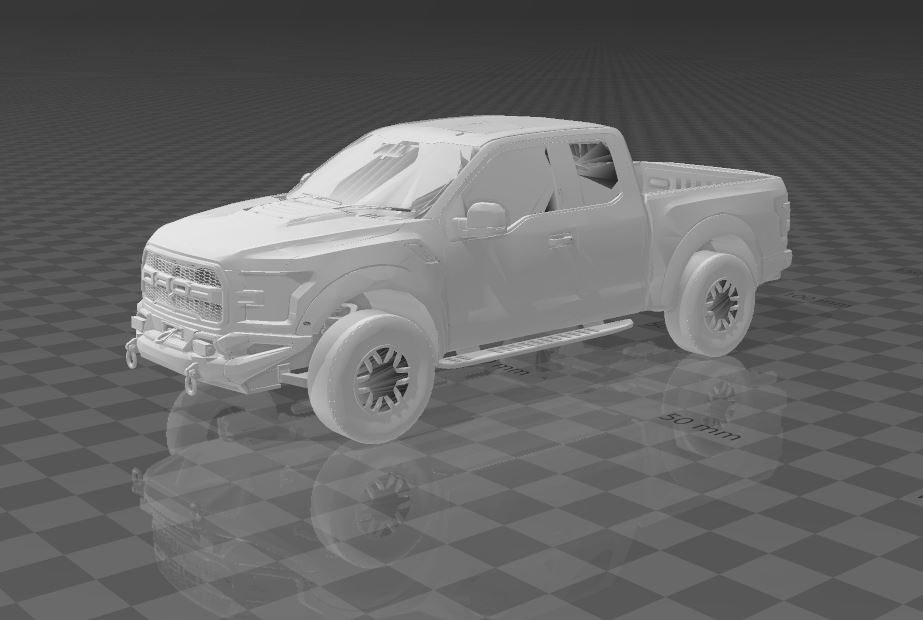 STL file F-150 Raptor・3D printing idea to download・Cults