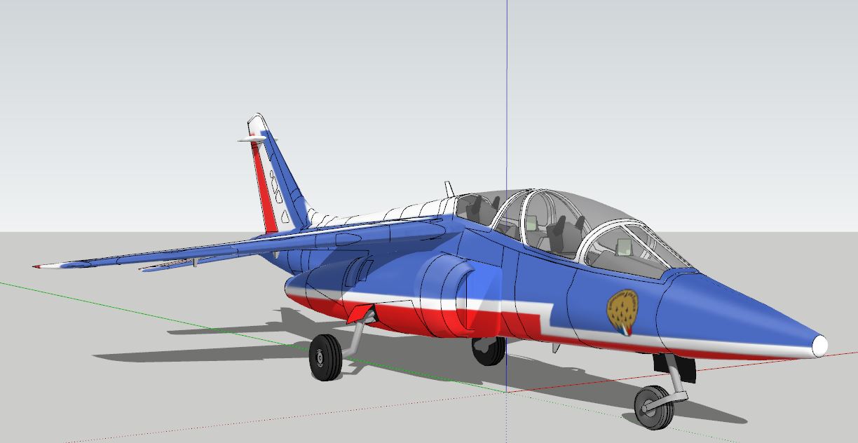 Fichier STL Alpha jet modelisme 🛩️・Modèle à télécharger et à imprimer ...