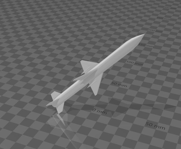 STL file Missile・Template to download and 3D print・Cults