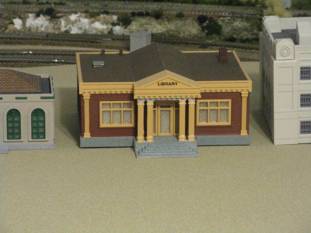 Free STL file HO Scale Library・3D printer design to download・Cults