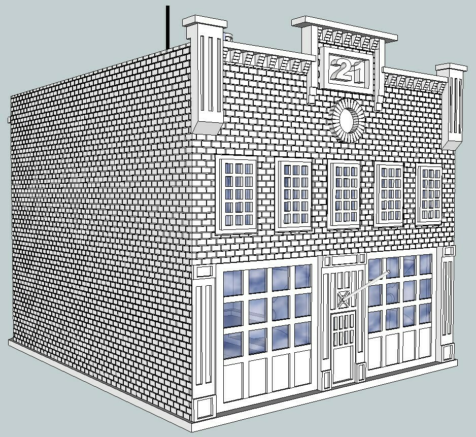 Fichier 3D gratuit HO Scale 2 Engine Fire Station 🔥・Design pour ...