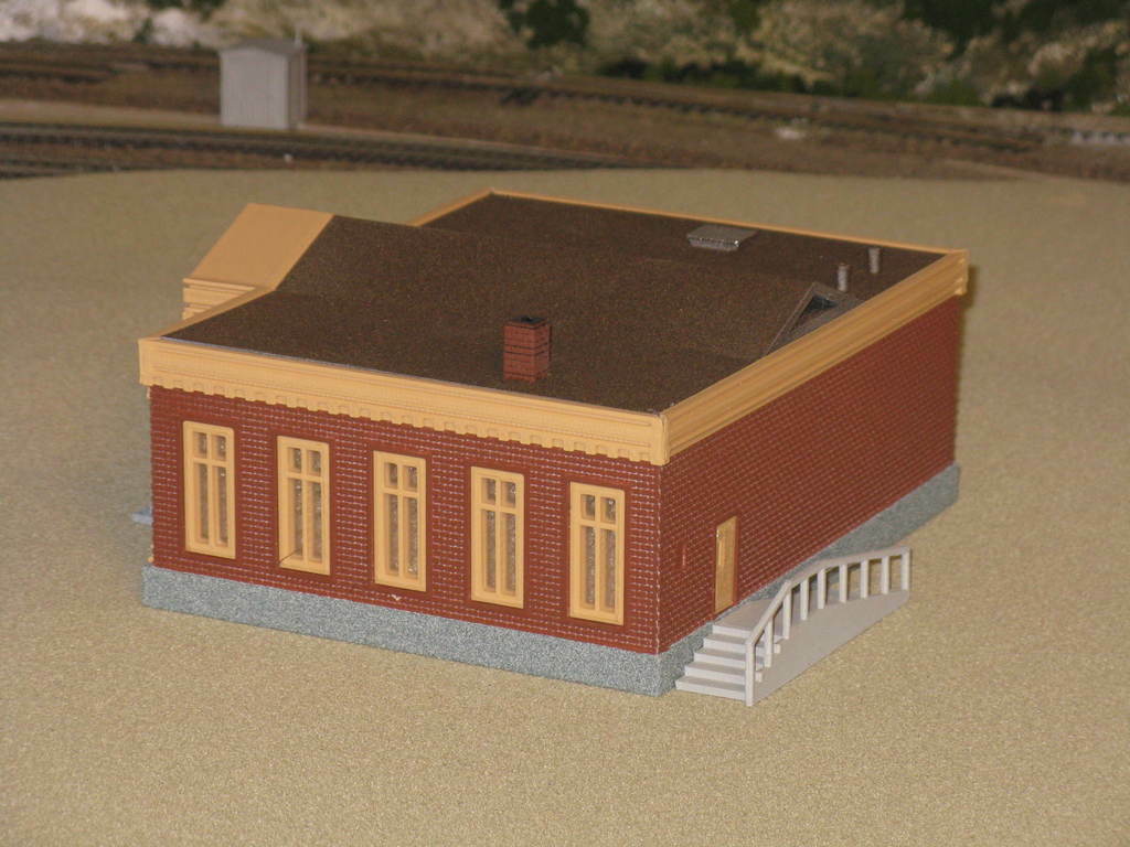 Free STL file HO Scale Library 🏛️・3D printer design to download・Cults