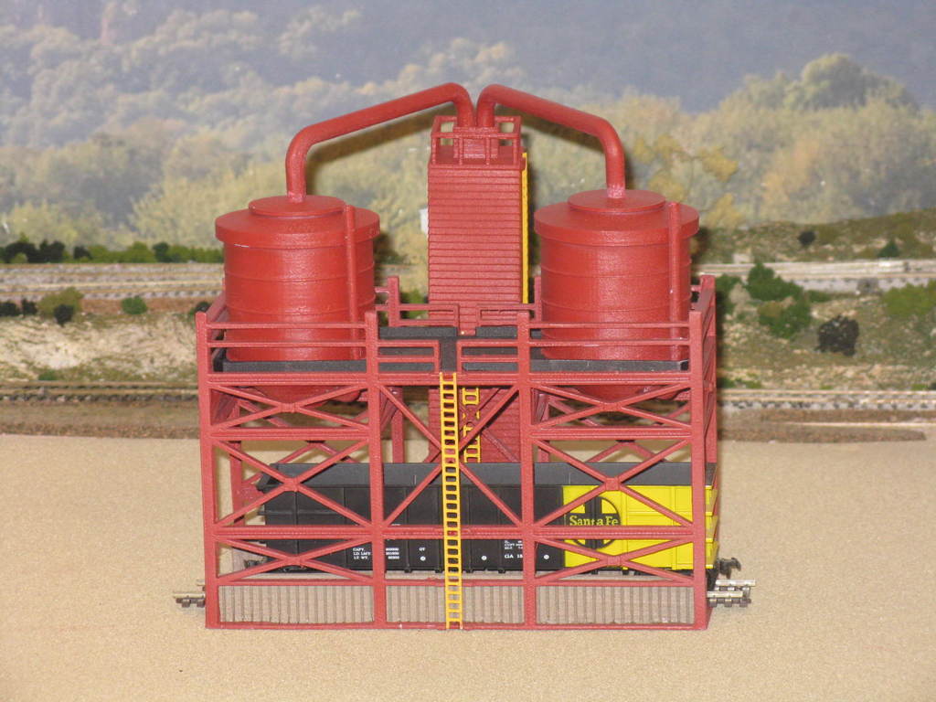 Download free STL file HO Scale Grain Towers • 3D printer object ・ Cults
