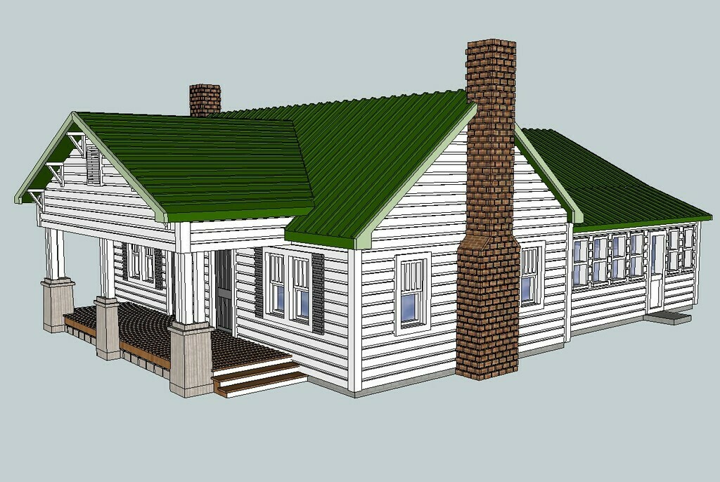 Free STL file HO Scale The Norton House・Object to download and to 3D ...