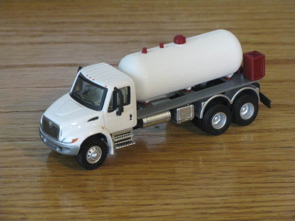 Free STL file HO Scale Propane Truck 🚚・Design to download and 3D print ...