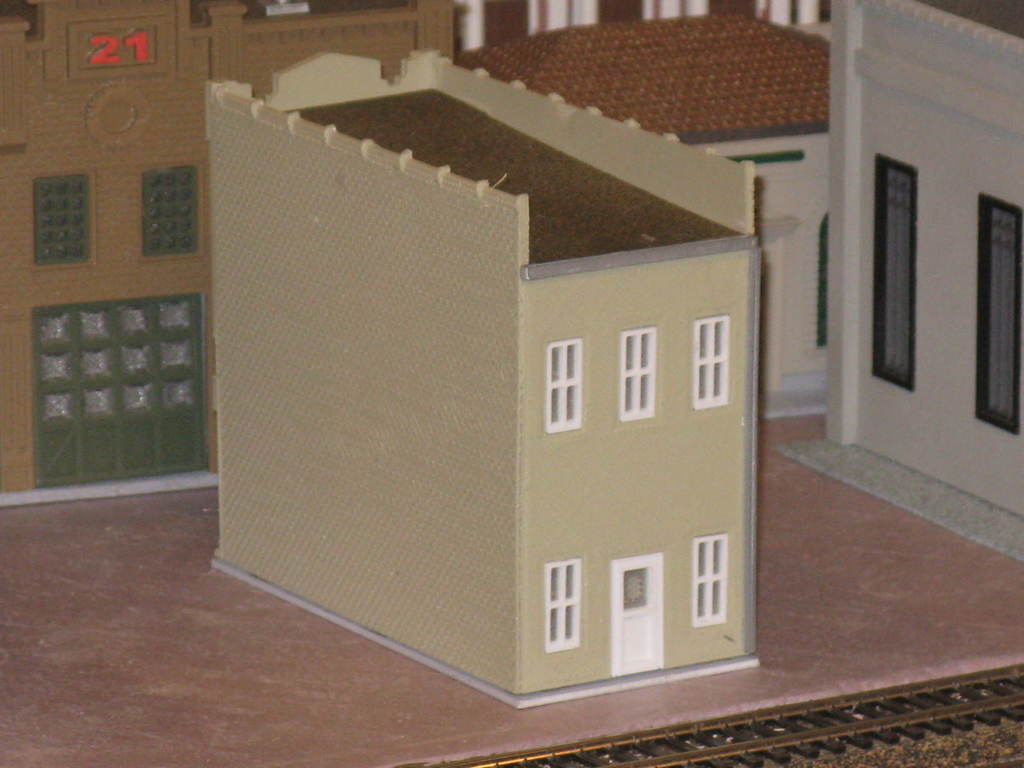 Free STL file HO Scale Main Street Four・3D printable design to download ...