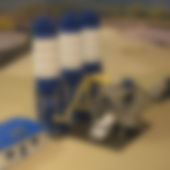 Download free STL file HO Scale Concrete Factory • 3D printing model ...