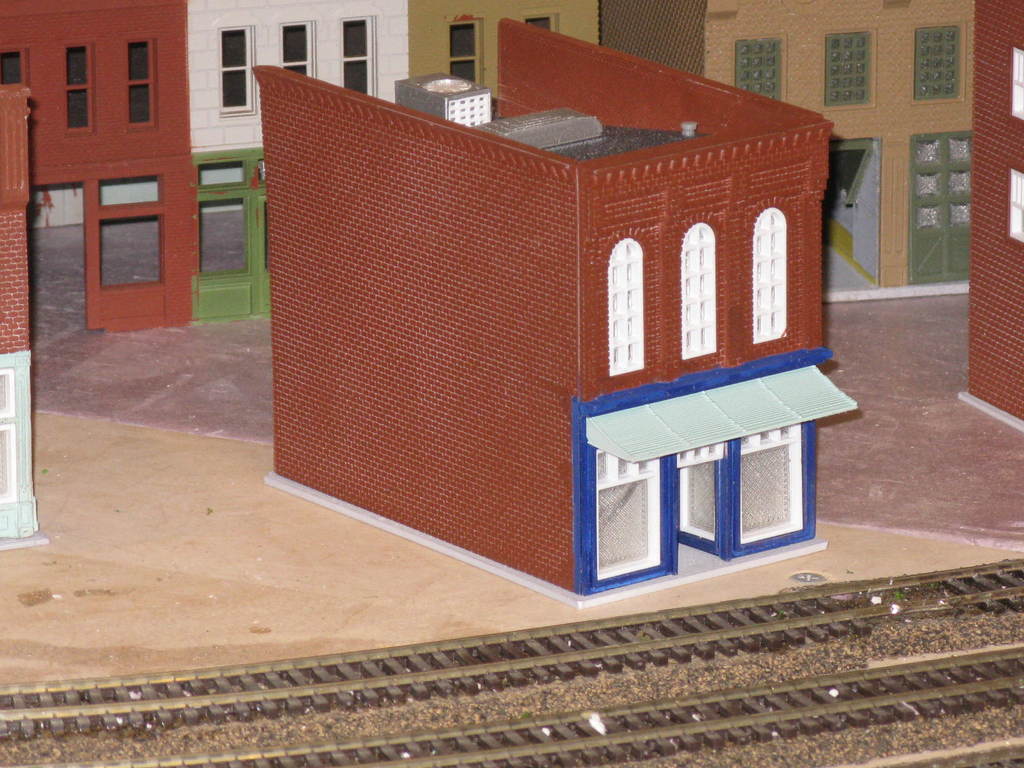 Free STL file HO Scale Main Street Two・Design to download and 3D print ...
