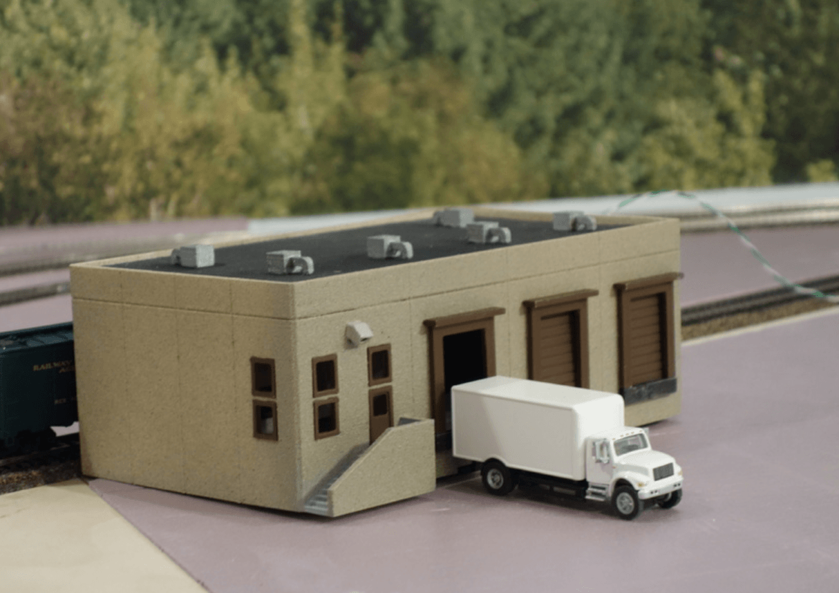 Download free STL file HO Scale Distribution Center • Model to 3D print ...
