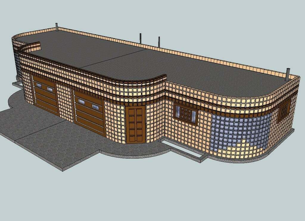 Free STL file Ho Scale Coral Court Motel・3D printable model to download ...
