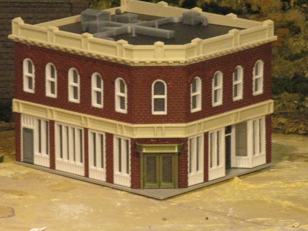 Free STL file HO Scale Main Street 14 Corner Building 🏗️・3D printer ...