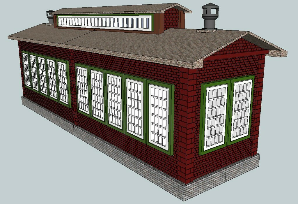 Free 3D file HO Scale One Stall Engine House 🏠・Model to download and 3D ...