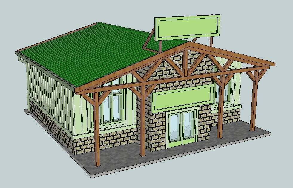 Free STL file HO Scale Hardware Store・3D printable model to download・Cults