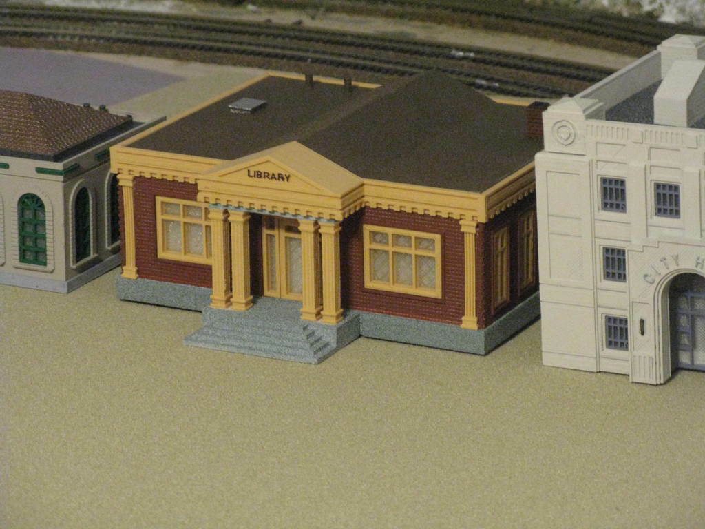 Free STL file HO Scale Library・3D printer design to download・Cults