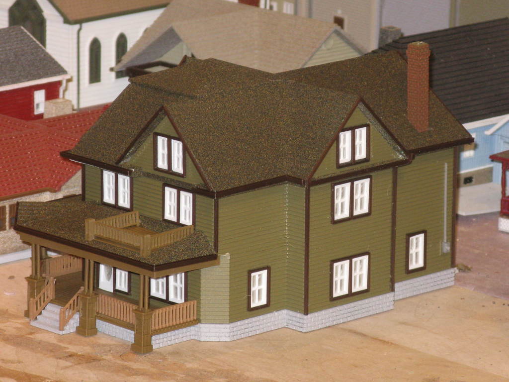 Free STL file HO Scale The Modern House No. 132・3D printable model to ...