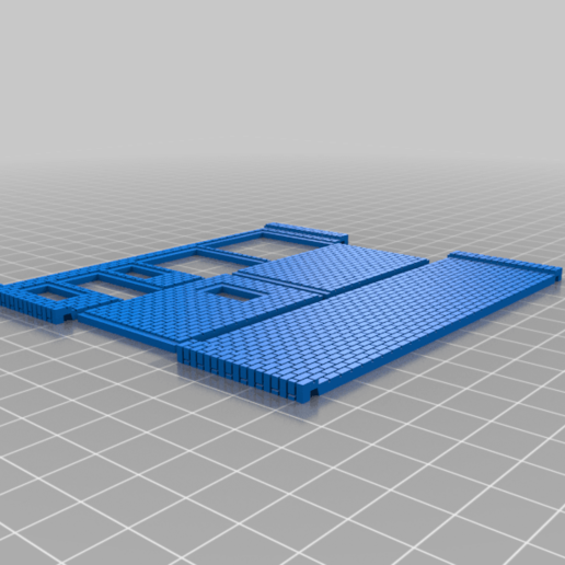 Download free STL file HO Scale Vintage Gas Station • 3D printer design ...