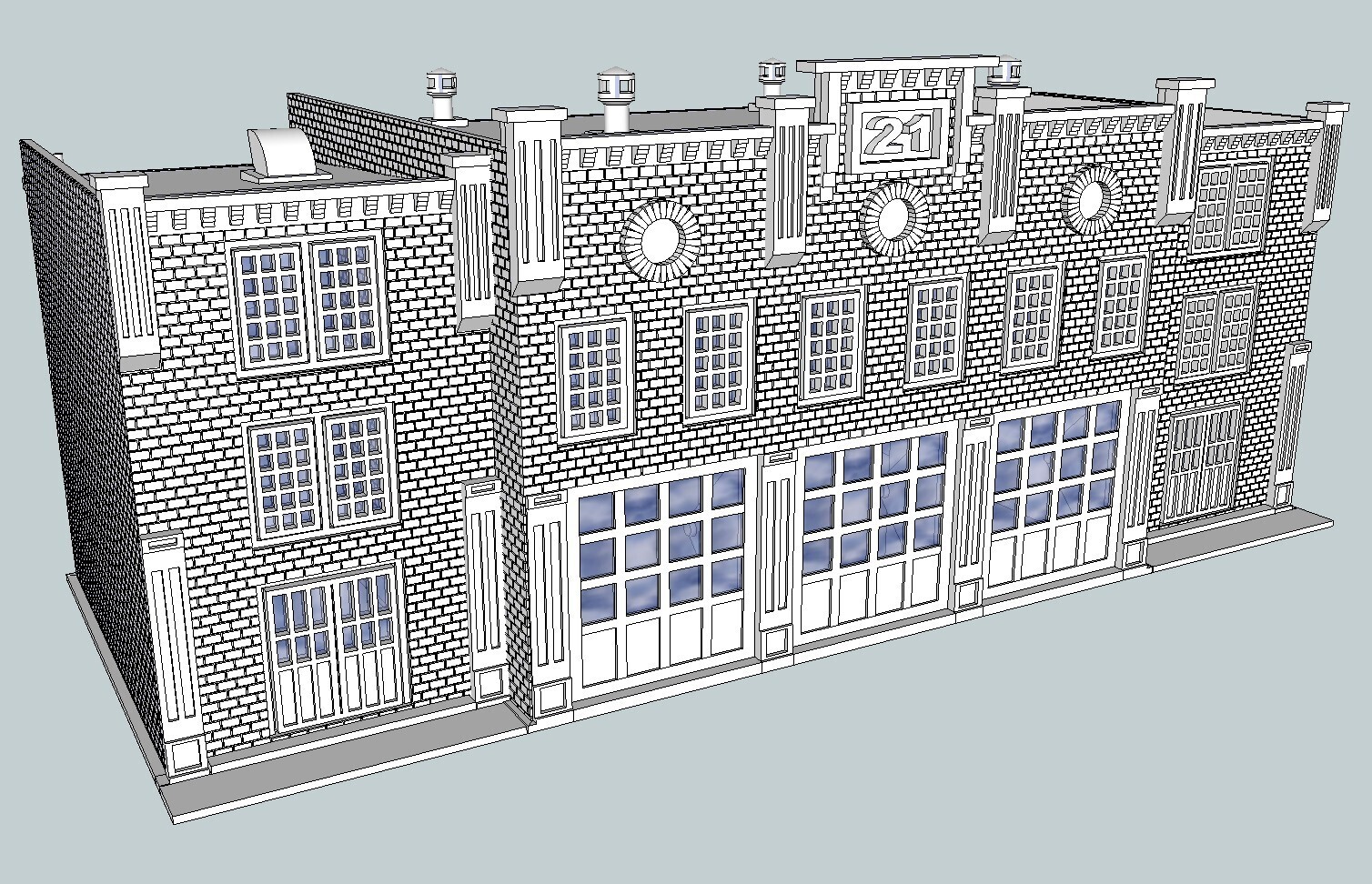 Free STL file HO Scale Fire Station・3D printer model to download・Cults