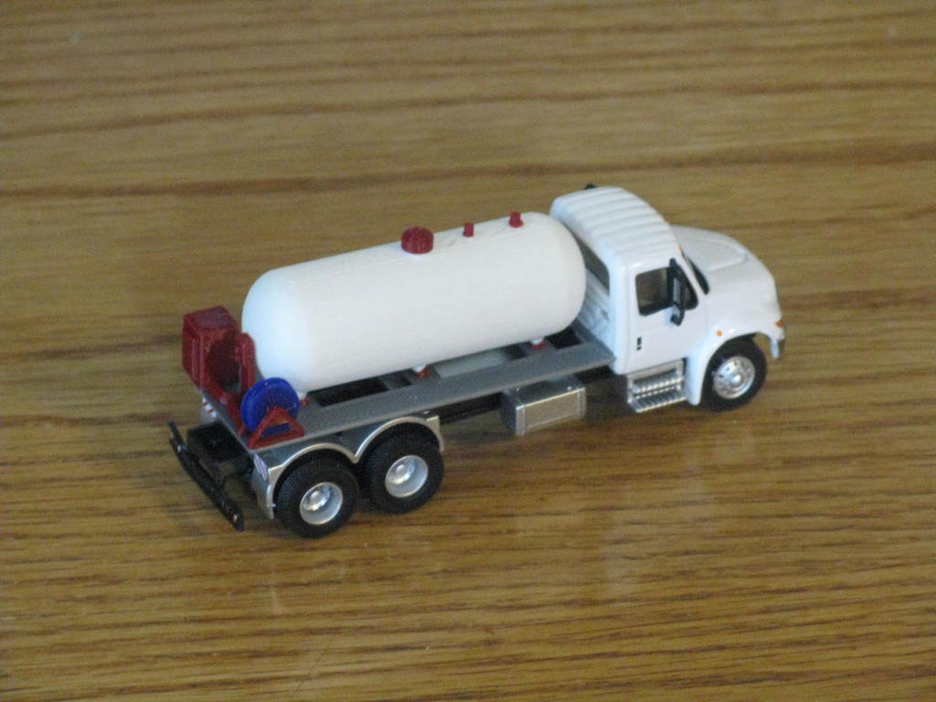 Free STL file HO Scale Propane Truck 🚚・Design to download and 3D print ...