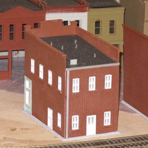 Download free STL file HO Scale Main Street One • 3D printing object ...