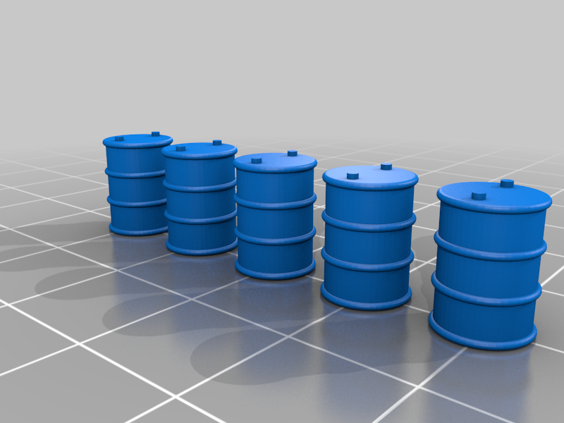 Free STL file HO Scale Old Western Oil Distributor 👴・Design to download ...