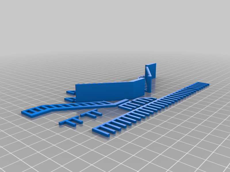Free STL file HO Scale Small Station Overpass in Brick 🤏・3D printer ...