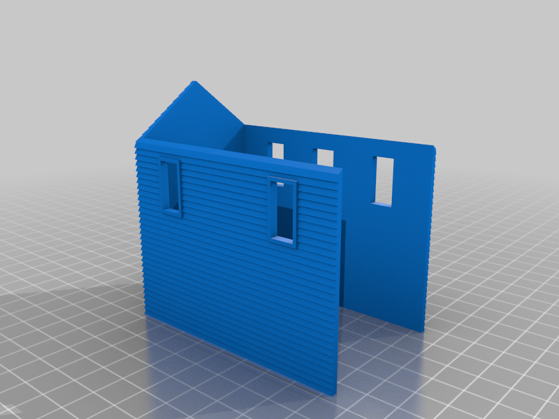 Free STL file HO Scale Western Grocery・3D printable object to download ...