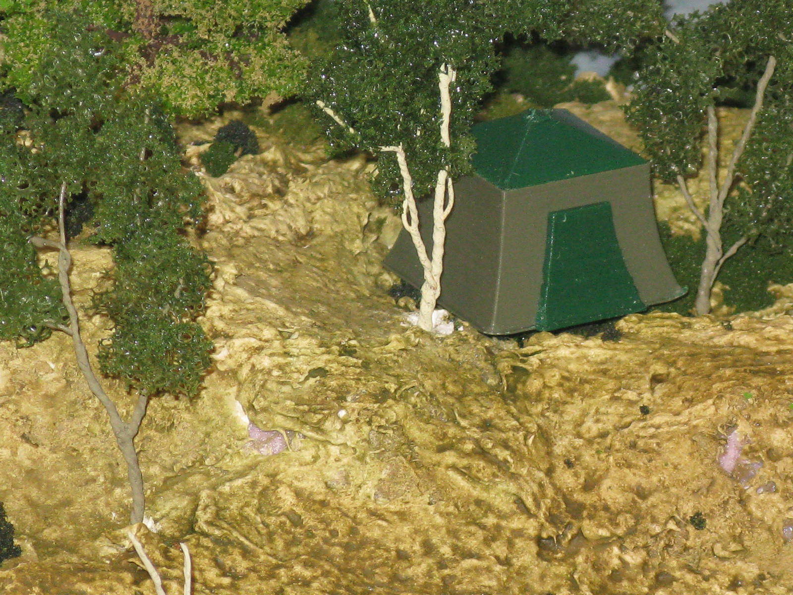 Free STL file HO Scale Umbrella Tent・Template to download and 3D print ...