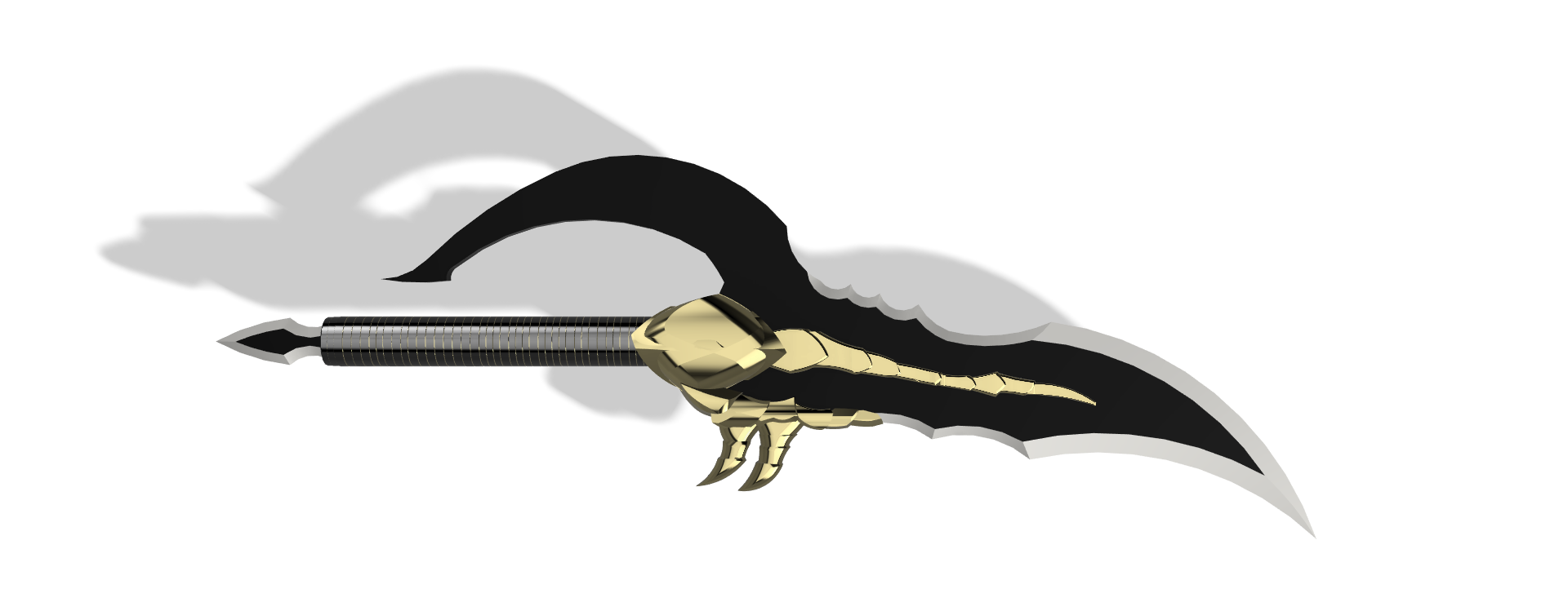 STL file Kasaka's Venom Fang from the Solo Leveling Manhwa 🗡️・3D ...