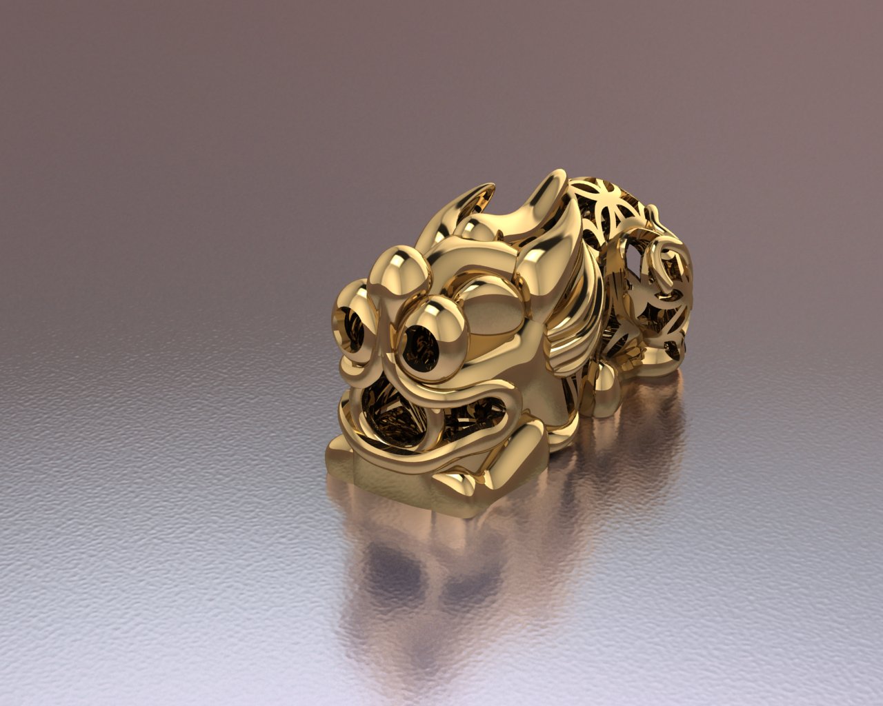 Download OBJ file Pixiu • 3D printing design ・ Cults