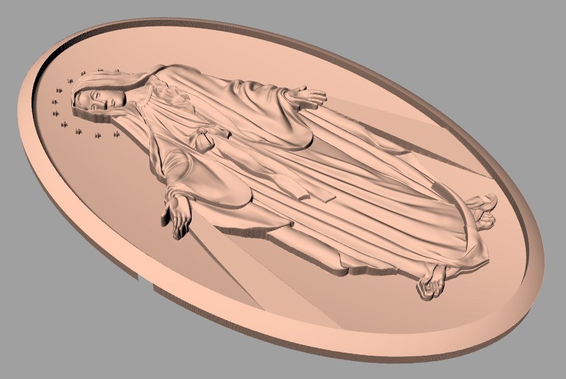 STL file Mary ️・3D printing idea to download・Cults