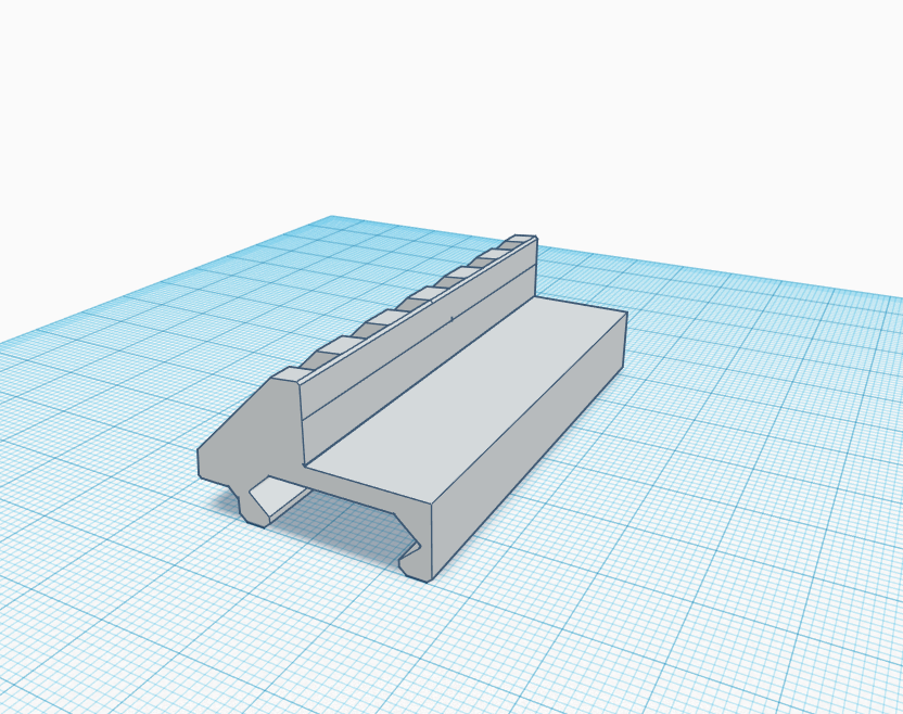 STL file Picattiny rail 45 degree・3D printable model to download・Cults