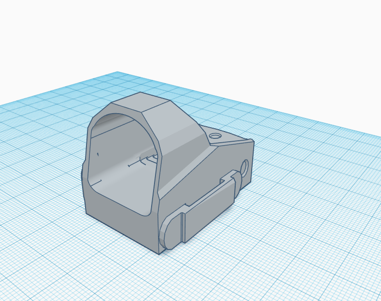 Archivo STL Mini visor holográfico・Design para impresora 3D para ...