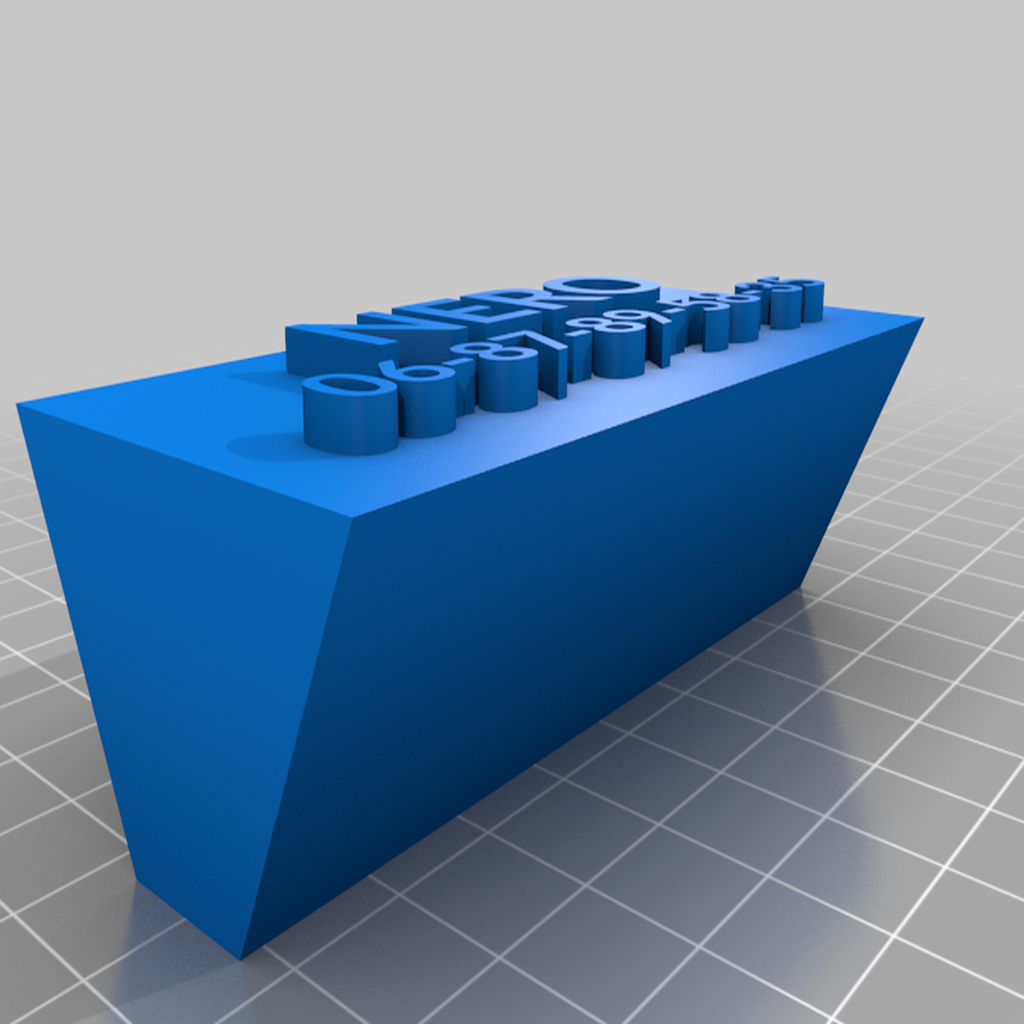 Free STL file My Customized Nameplate・3D printing template to download ...