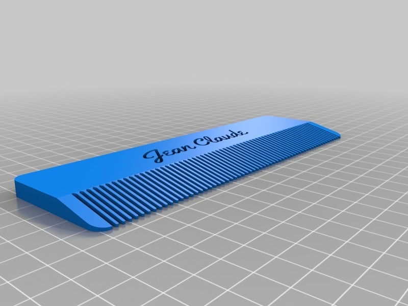 Free STL file My Customized Comb・3D printable object to download・Cults
