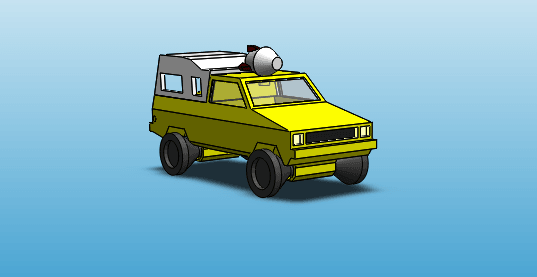 STL file Low Poly Pizza planet Toyota・3D printing template to download ...