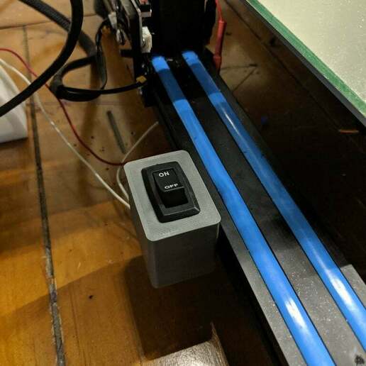 Download free STL file Rocker Switch Housing with T-Nut Fastener • 3D ...