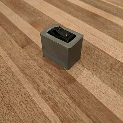 Download free STL file Rocker Switch Housing with T-Nut Fastener • 3D ...