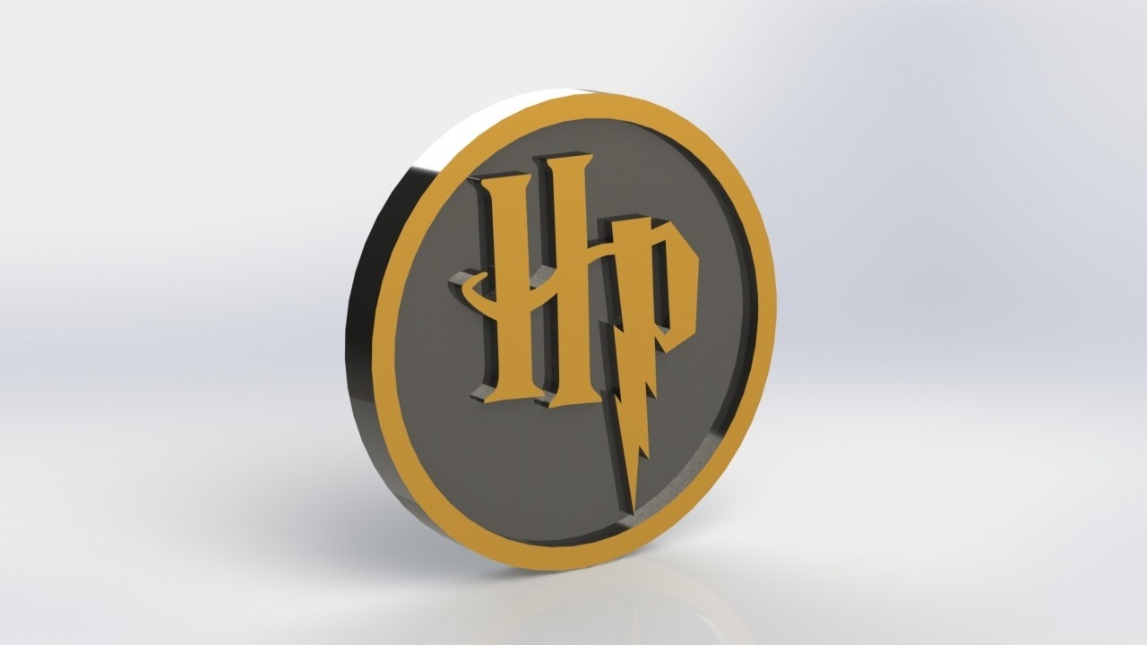 STL file Harry Potter Plaque・3D print design to download・Cults
