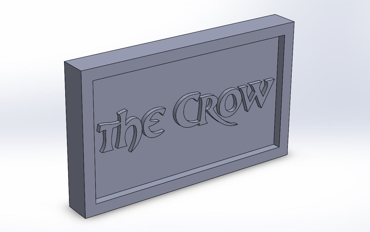 STL file The Crow・Model to download and 3D print・Cults
