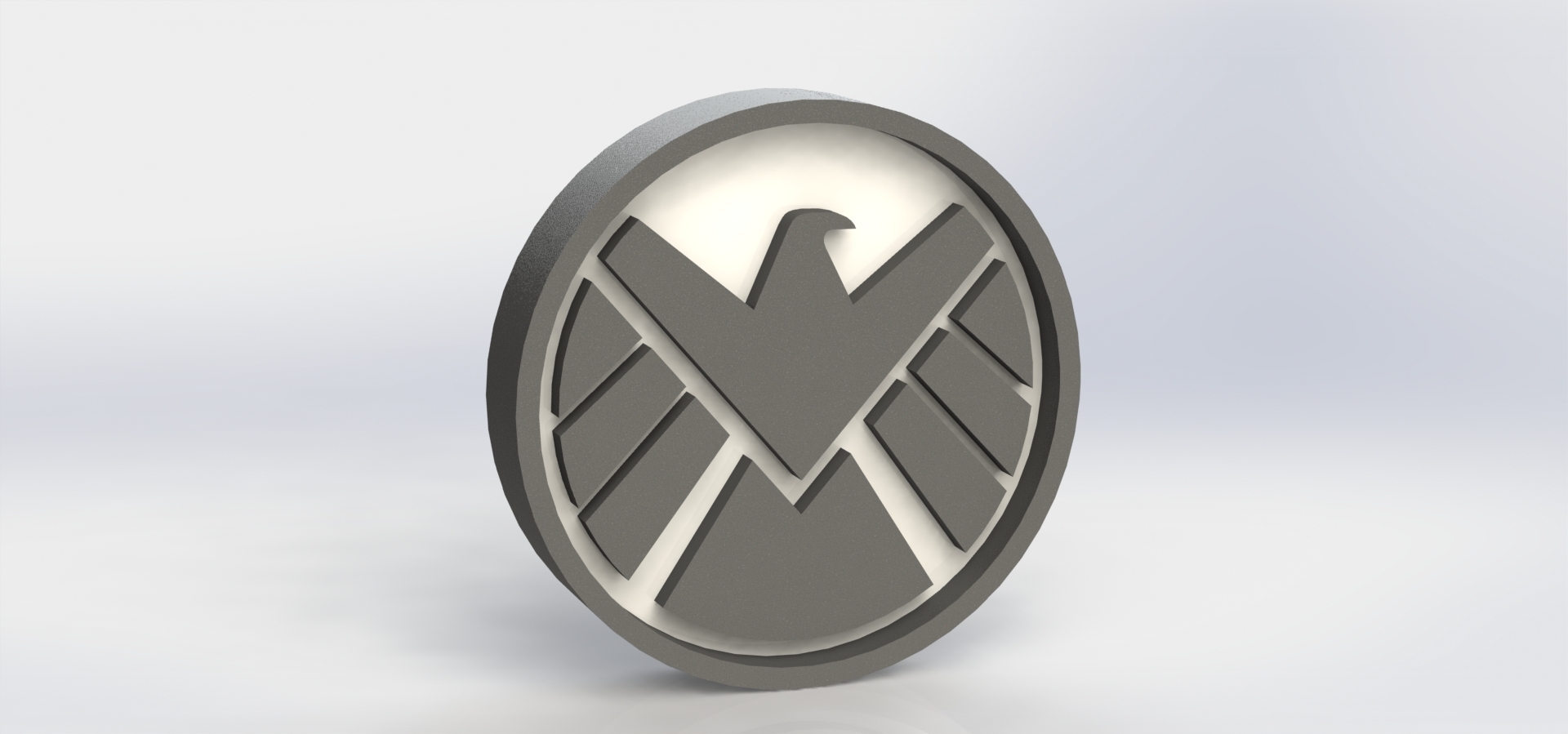 Marvel Shield Logo Design