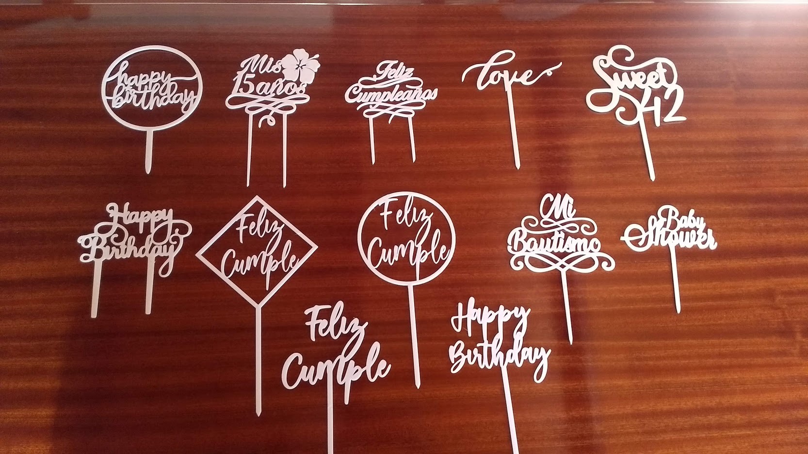 Archivo STL gratis Happy birthday cake topper feliz cumpleaños・Diseño ...
