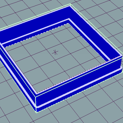Download free STL file Square cookie cutter • 3D printer design ・ Cults