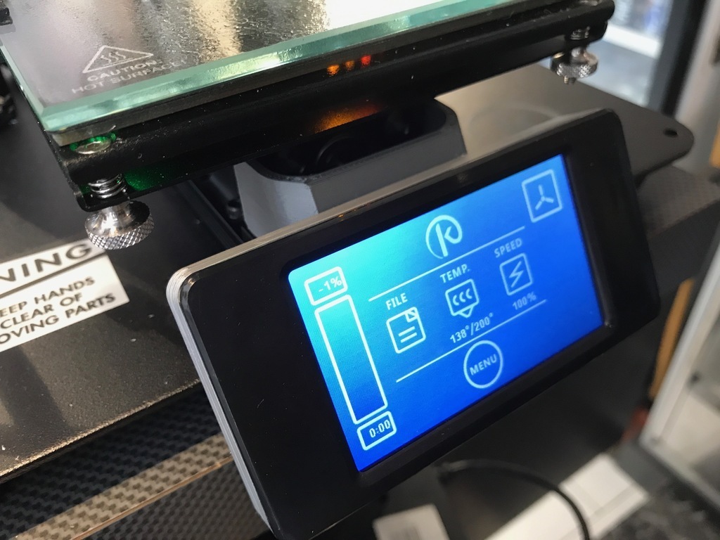 Free 3D file TRINUS: LCD screen holder with leveled bed FIX・3D print ...