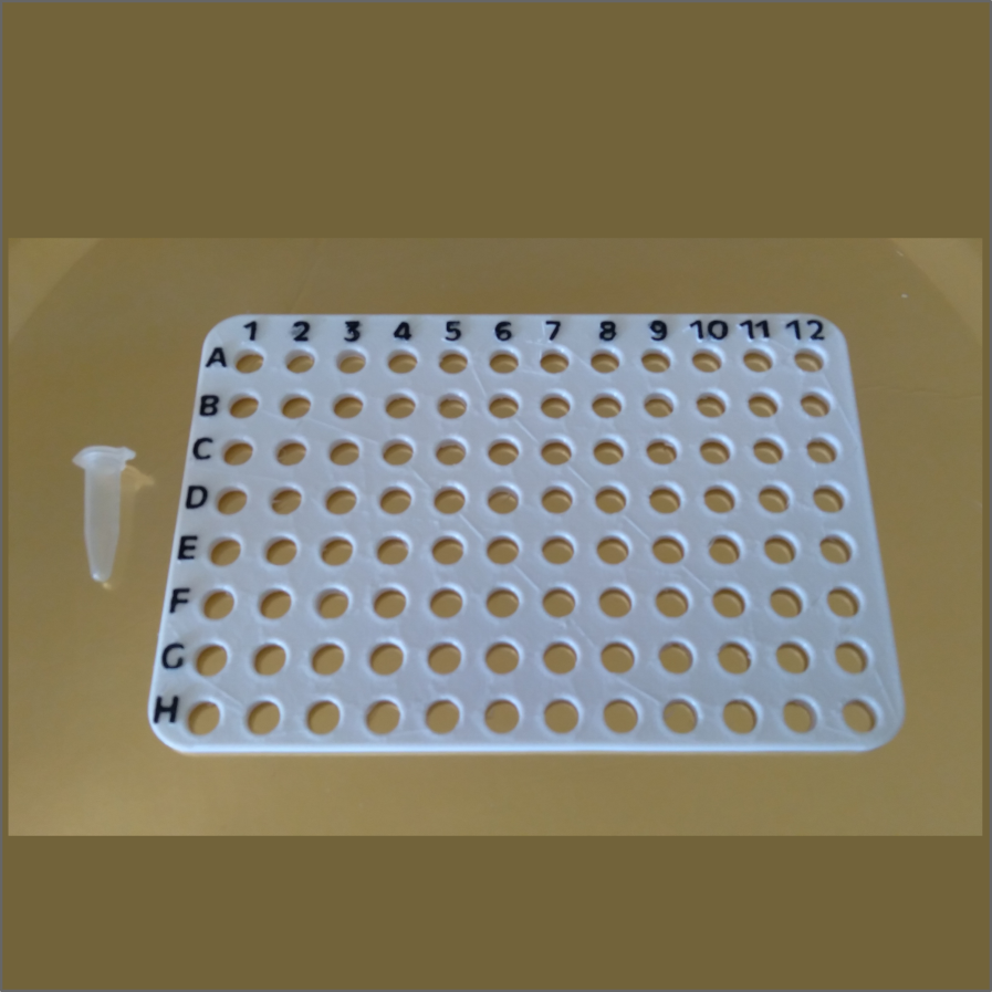 STL file Pcr 0,6ml tube rack・Design to download and 3D print・Cults