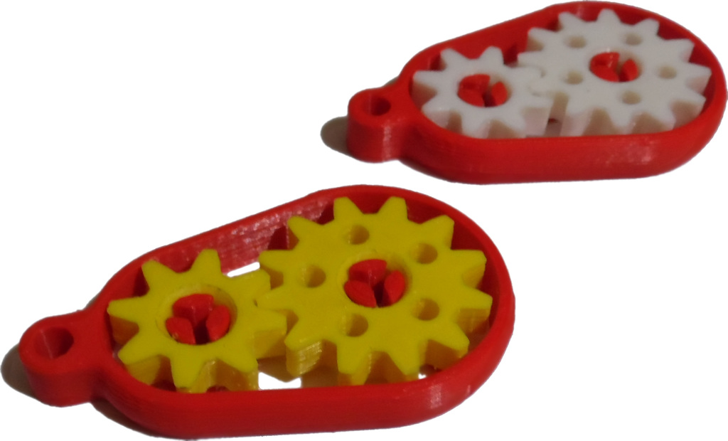 Free 3D file Gearbox Keychain Remix・3D printable model to download・Cults