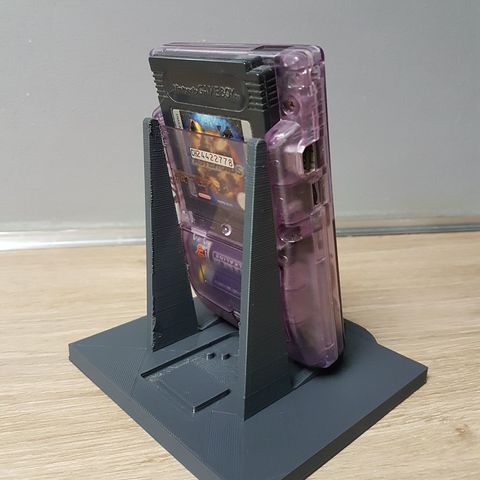 Download STL file Gameboy holder - support stand for Gameboy • 3D ...