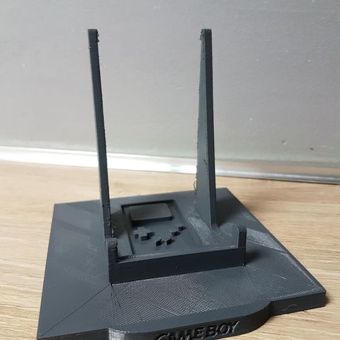 Download STL file Gameboy holder - support stand for Gameboy • 3D ...