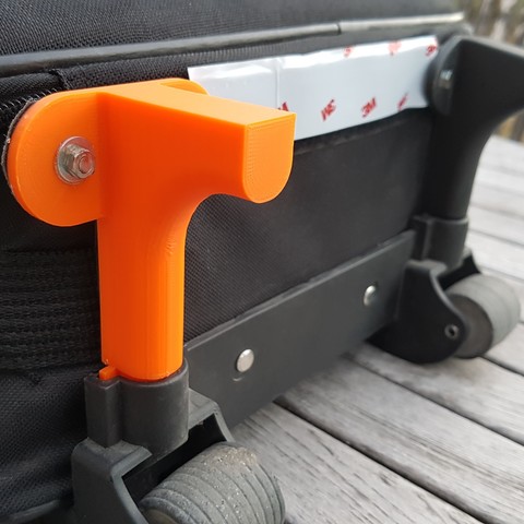 Download free STL file Suitcase support foot • Template to 3D print ・ Cults